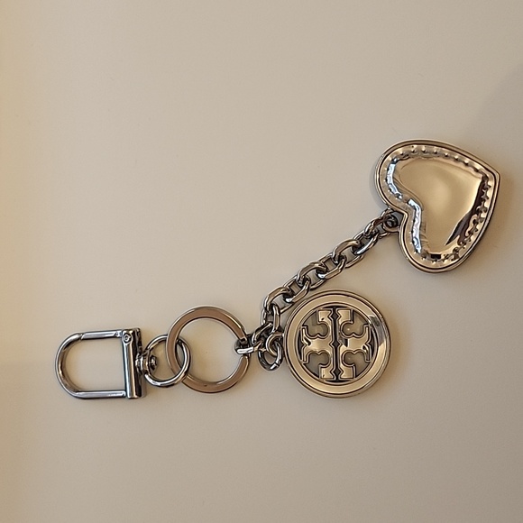 Tory Burch | Accessories | Tory Burch Logo Bag Charm Key Ring | Poshmark